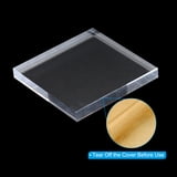 Uxcell Acrylic Stamp Blocks, 2 Pack Clear Stamping Block Mounting ...
