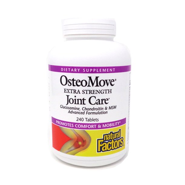 Natural Factors OsteoMove Joint Care- 240 Tablets - Walmart.com