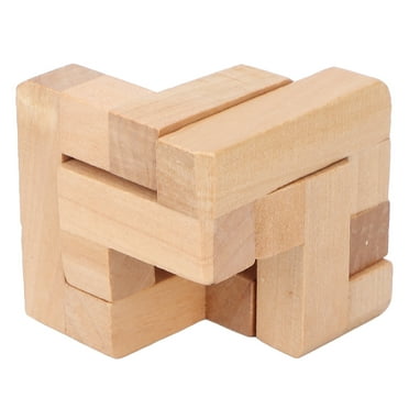 Square Packing Challenge - Brain Teaser Wooden Puzzle - Walmart.com