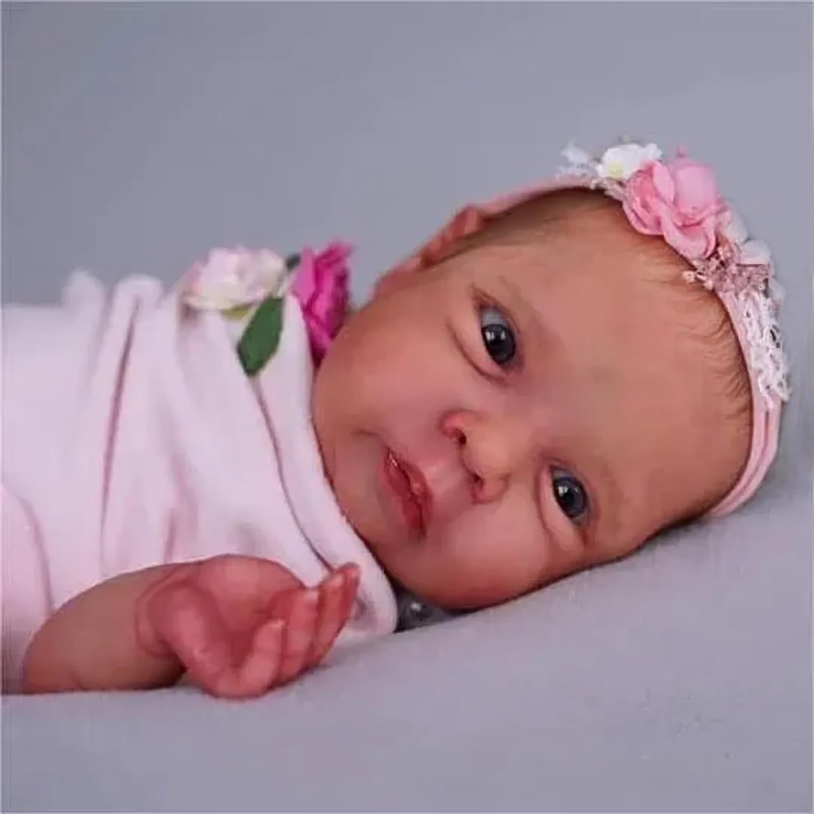 Muñeca Reborn CHAREX Miley de 50 cm con ropa y accesorios | Bodega ...