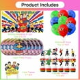 The Wiggles Party Supplies Decorations Birthday Cake Toppers Balloons ...