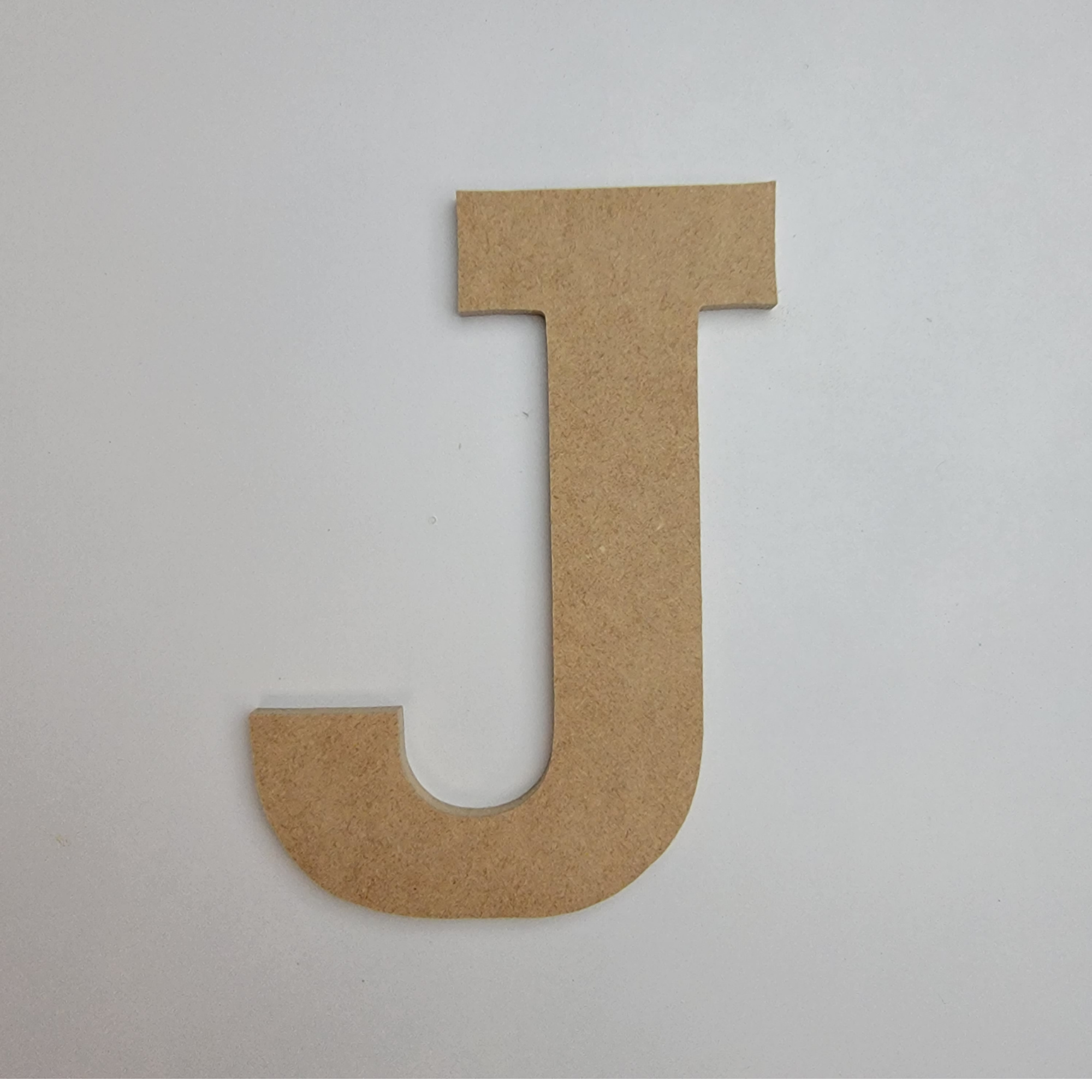 Craft Wooden Unfinished Letter 4" Tall J, Wood Wall Letter, Rockwell ...