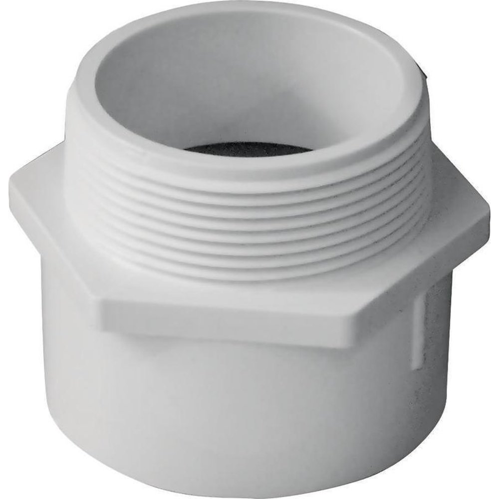 300 Solvent Weld Pipe Adapter, 2 in, Slip X MIP, SCH 40, PVC - Walmart ...