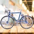 NFTIGB 1:10 Scale Mini Dollhouse Bicycle Alloy Miniature Simulated Bike ...