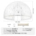 VEVOR 12ft Dome Bubble Tent – Outdoor Camping Shelter with Transparent ...