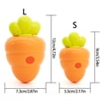 Interactive Carrot Shape Slow Feeder Toy for Dogs and Cats Mental ...