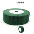 6"/8" Nylon Fiber Flap Polishing Wheel Disc Non-Woven Abrasive Buffing ...