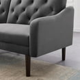 Wulawindy FUTON SOFA SLEEPER VELVET WITH 2 PILLOWS - Walmart.com