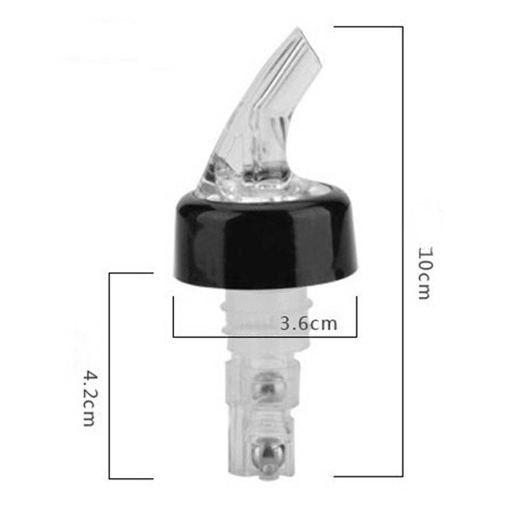 Click here for Greswe Measured Liquor Bottle Pourers  Clear Spout... prices