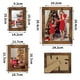 Collage Picture Frames Set of 7 in 3 Different Sizes, Wall Mount and ...