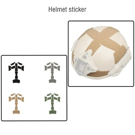 Hunting Shooting Helmet Magic Sticker Set Hook Patch Equipment Upgrade ...