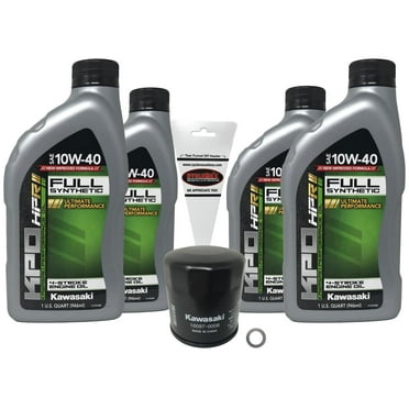 Ski-Doo 779260 Can-Am BRP 5W-40 SAE XPS Synthetic Blend Oil Change Kit ...