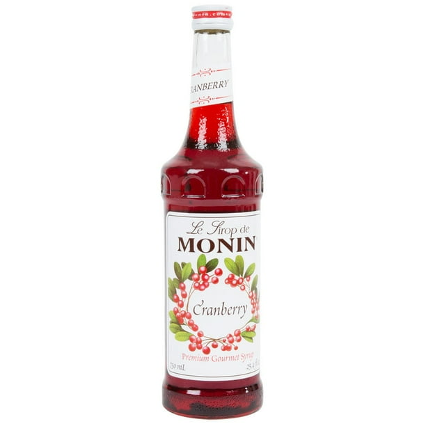 Monin Syrup - Cranberry - 750 ml - Walmart.com - Walmart.com