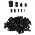 160Pcs Assorted Size Rubber End Caps, Flexible Screw Thread Protector ...