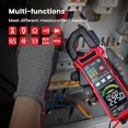 Smart Digital Clamp Meter with D-Shaped Jaws, Clamp Multimeter with ...