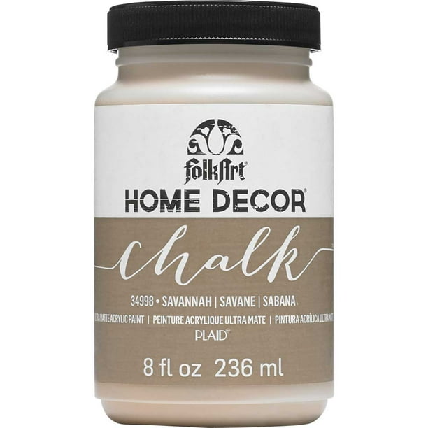 FolkArt Home Décor Chalk Acrylic Craft Paint, Savannah, Ultra Matte ...