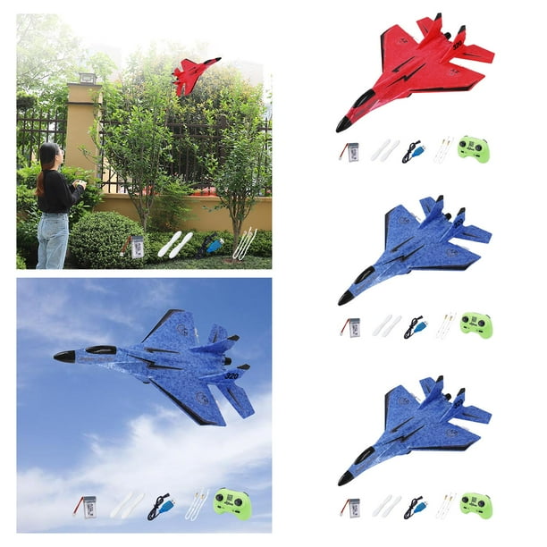 Set of 3 2.4G Foam Aircraft Glider Fighter Smart Airplane Toy Ready to ...
