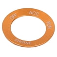 YAHHU Engine Start Stop Button Trim Ring Aluminum Alloy Anti-Rust Cover ...