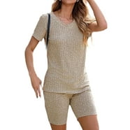 DJ Draper James Relaxed Fit 2-Piece Long Sleeve & Short Lounge Set ...