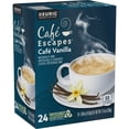 Cafe Escapes, Cafe Vanilla K-Cup Coffee Pods, 24 Count - Walmart.com