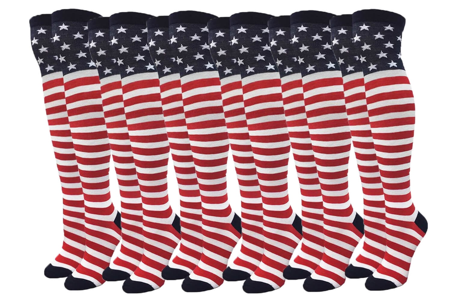 Over Knen Leg Warmer Fashion Design Cotton Thigh High Stockings Cosplay ...