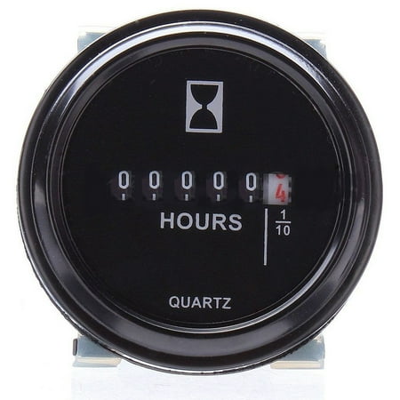 Steady Mechanical Accurate Round Digital Display Hour Meter Quartz ...