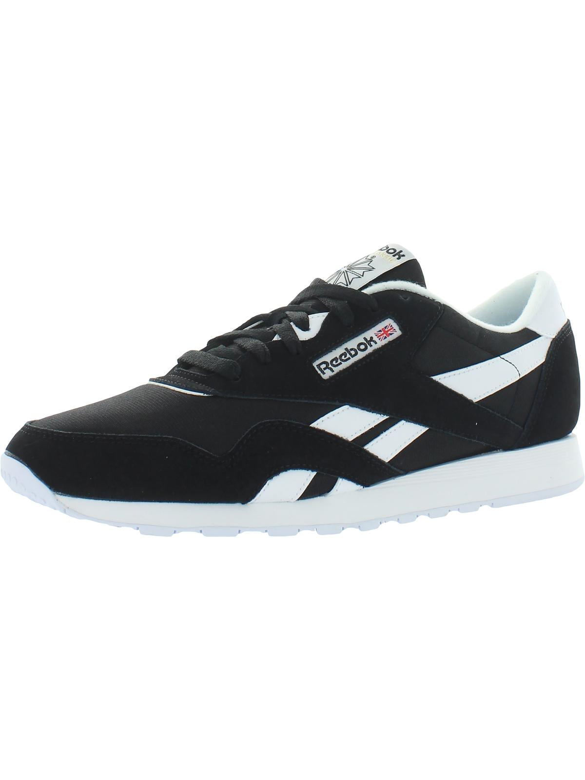 Reebok Mens Classic Nylon Mixed Media Low Top Running Shoes - Walmart.com