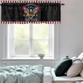 1776-2026 Valances for Windows, July 4th American Bald Eagle Stars and ...