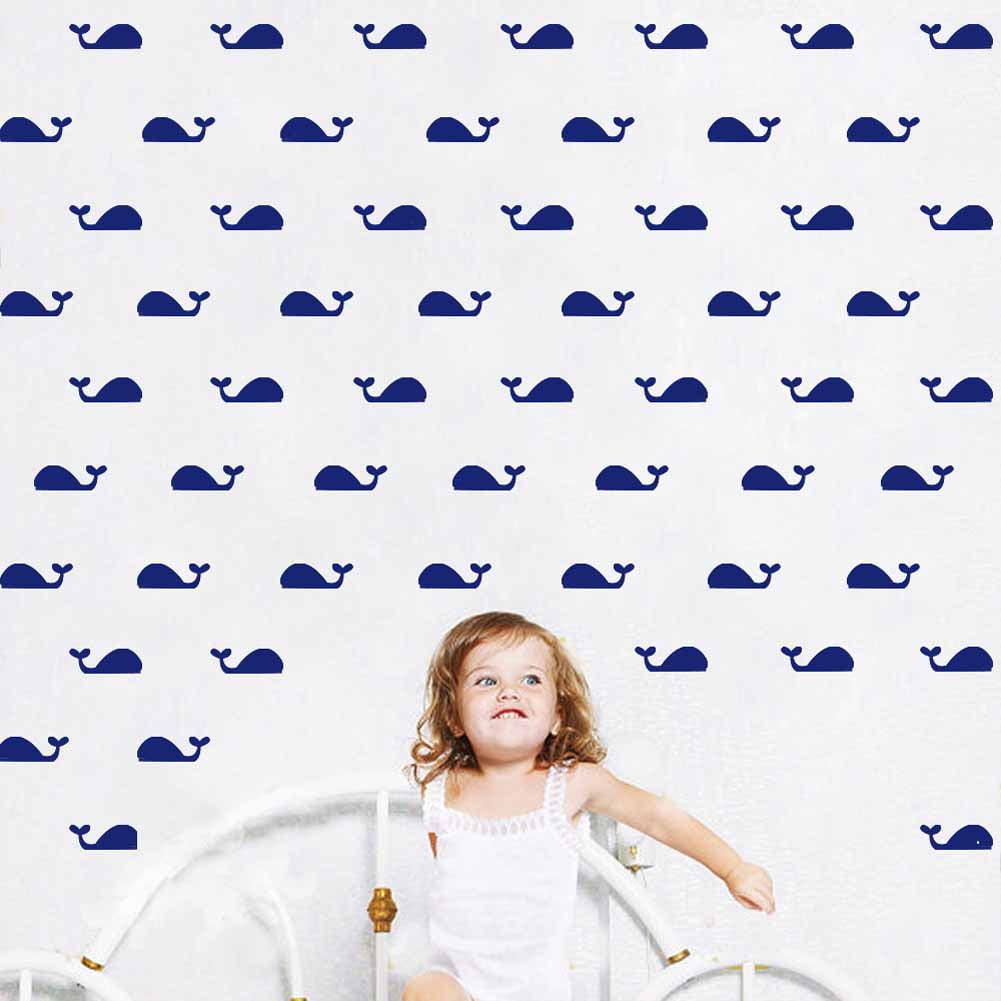 Etiqueta De La Pared Etiqueta De La Pared De La Ballena Etiqueta De La ...