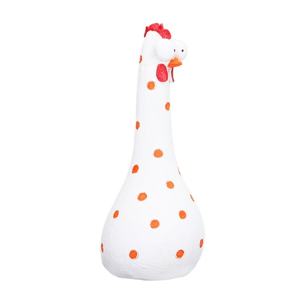 Animal Statues,Chicken Statue Long Neck Animal Garden Statues Big Eye ...