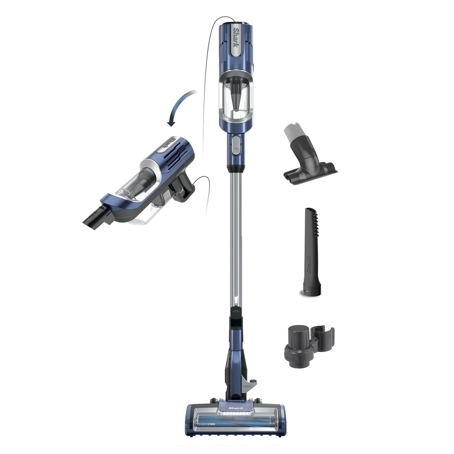 Shark HZ600C UltraLight Pet Pro Corded Stick with PowerFins and Self ...