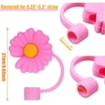 8 count Straw Tips Cover 6-8 mm Drinking Straw - Walmart.com