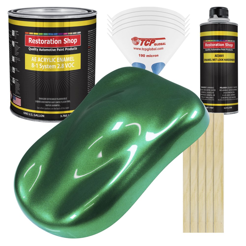 Restoration Shop - Emerald Green Metallic Acrylic Enamel Auto Paint ...