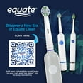 Equate Infinity Pro Power Rechargeable Electric Toothbrush, White (1 ...