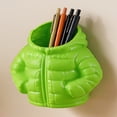 Down Coat Shaped Pen Holder Wall Mount Adhesive Pen Cup For Desk ...