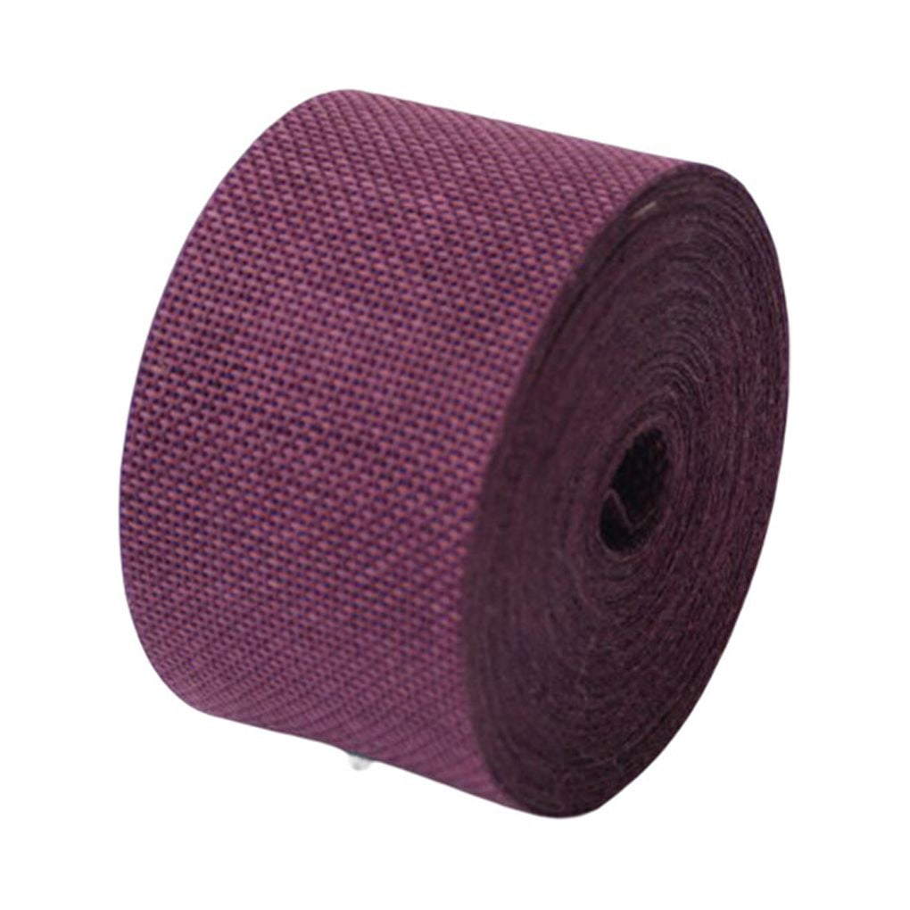 5CM Burlap Ribbon Rolls DIY Crafts Multiple Colors Lightweight Portable ...