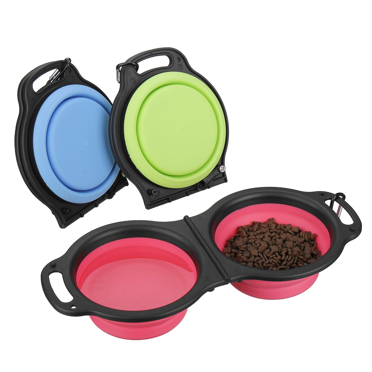 Walmart Dog Bowl, Foldable Pet Feeder Bowl, Collapsible Silicone Food ...