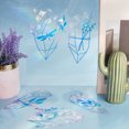 5Pcs Colorful Suncatcher Rainbow Electrostatic Glass Stickers Diamond ...