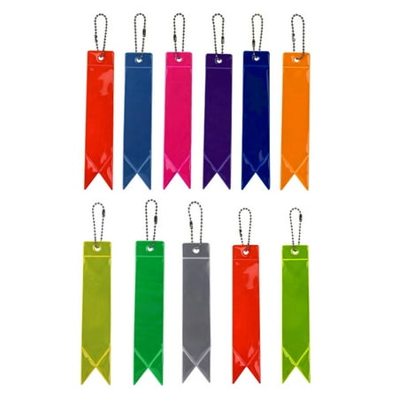 TB&W 11pcs Kid Safety Night Reflective Streamer Car Warning Traffic ...