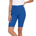 Athletic Biker Shorts Women Elastic High Waisted Side Slit Quick Dry ...