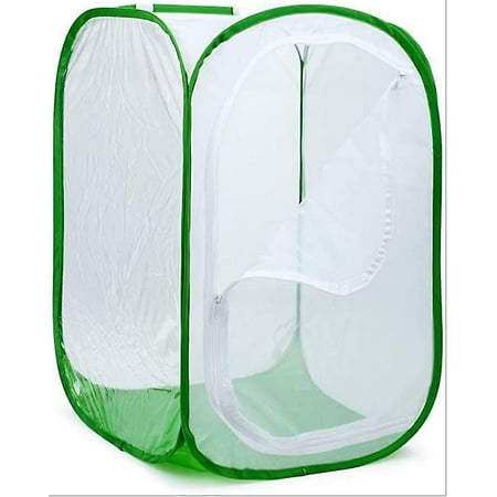 Foldable Insect Breeding Cages Butterfly Habitat Cage Small Pet Pop Up ...