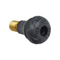 AlveyTech Black Rubber/Brass Valve Stem for Tubeless TIres -Scooter ...