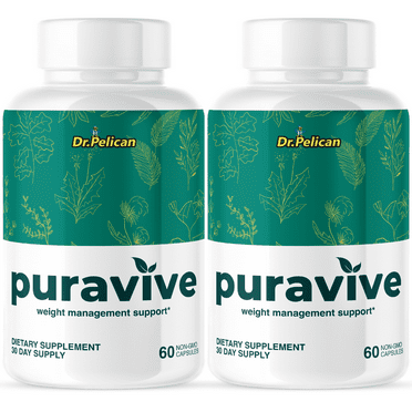 Metaboflex- Keto & Weight Support- 2 Bottles- 120 Capsules- Dr. Pelican - Walmart.com