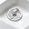 3 Pack Sink Hair Catcher Fast Swirl Drain Filter Screen for Bathroom ...