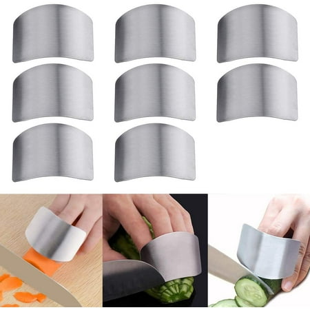 12 Pack Stainless Steel Finger Guard, Guard Finger Protector, Safe ...