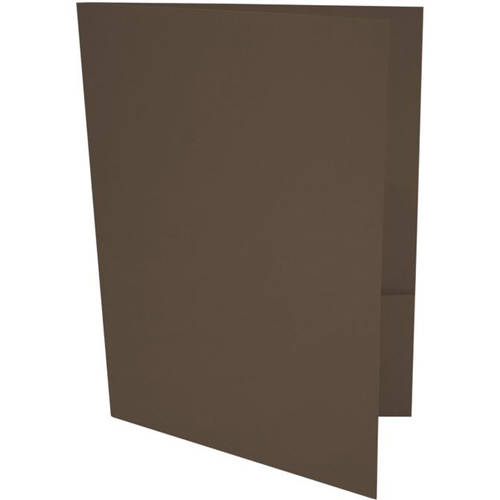 9 x 12 Presentation Folders - Chocolate (50 Qty.) - Walmart.com