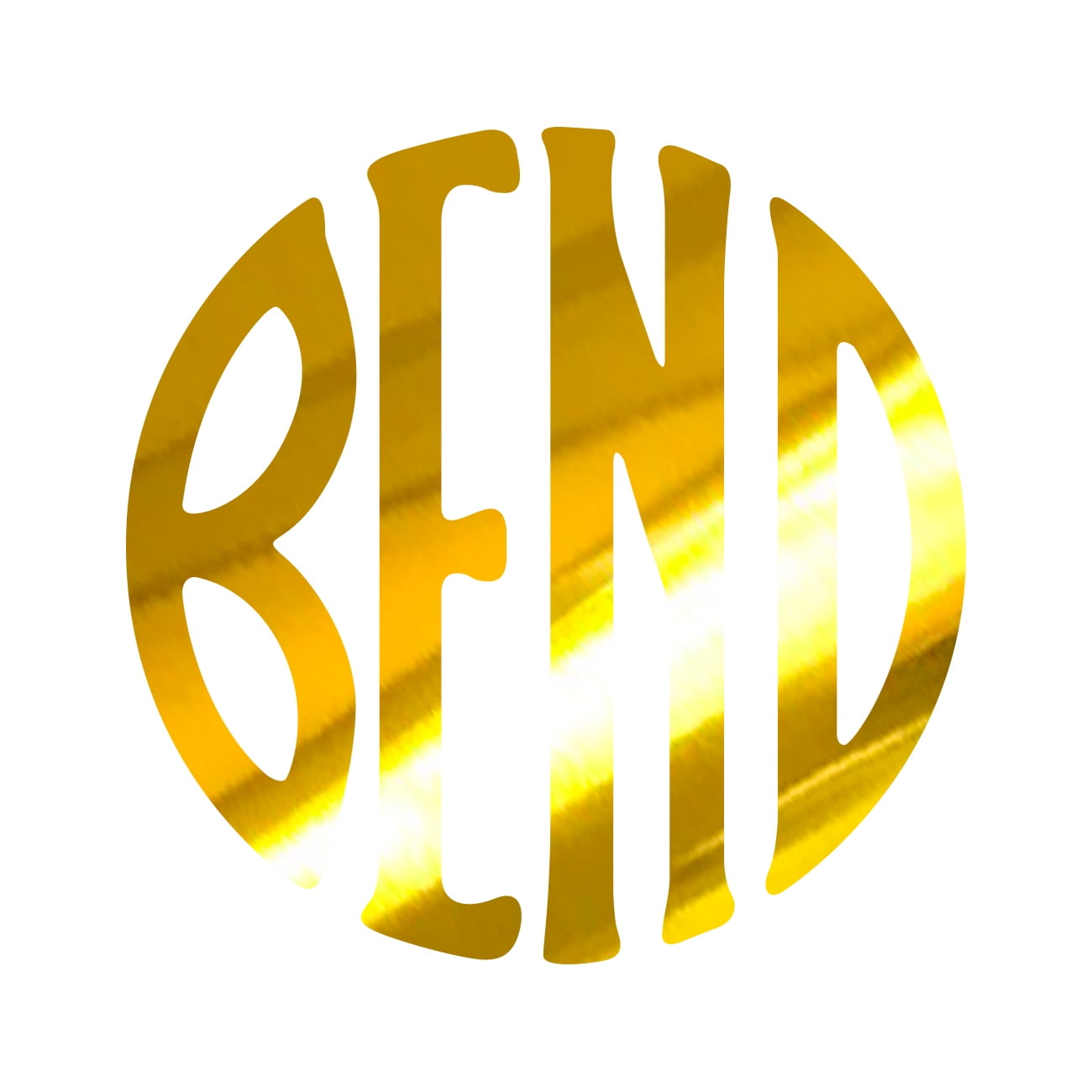 Bend Oregon Sticker Decal Die Cut - Self Adhesive Vinyl - Weatherproof ...