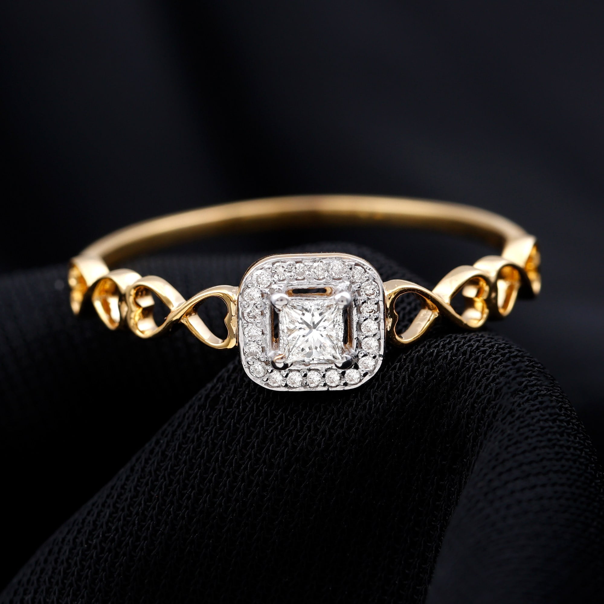 Ladies Designer Diamond Rings