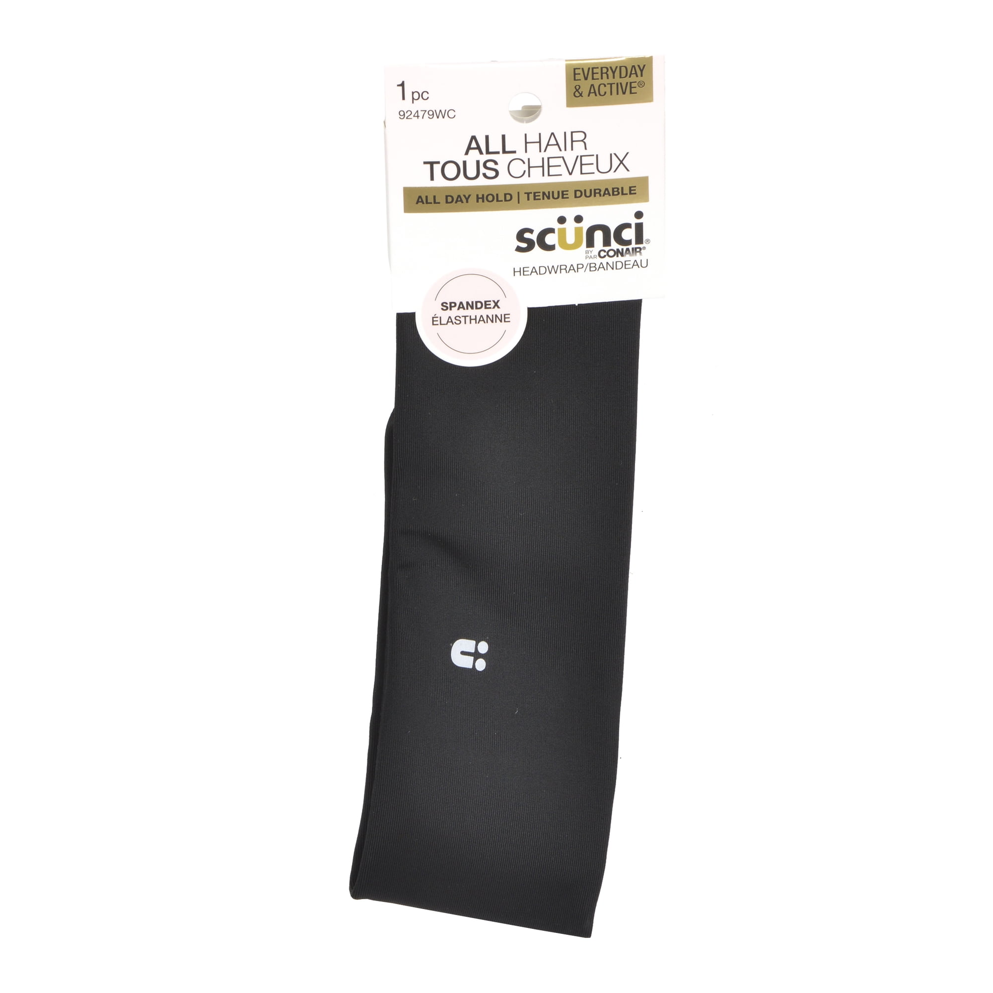Click here for Scunci Scünci 1pk Spandex Wrap Blk prices
