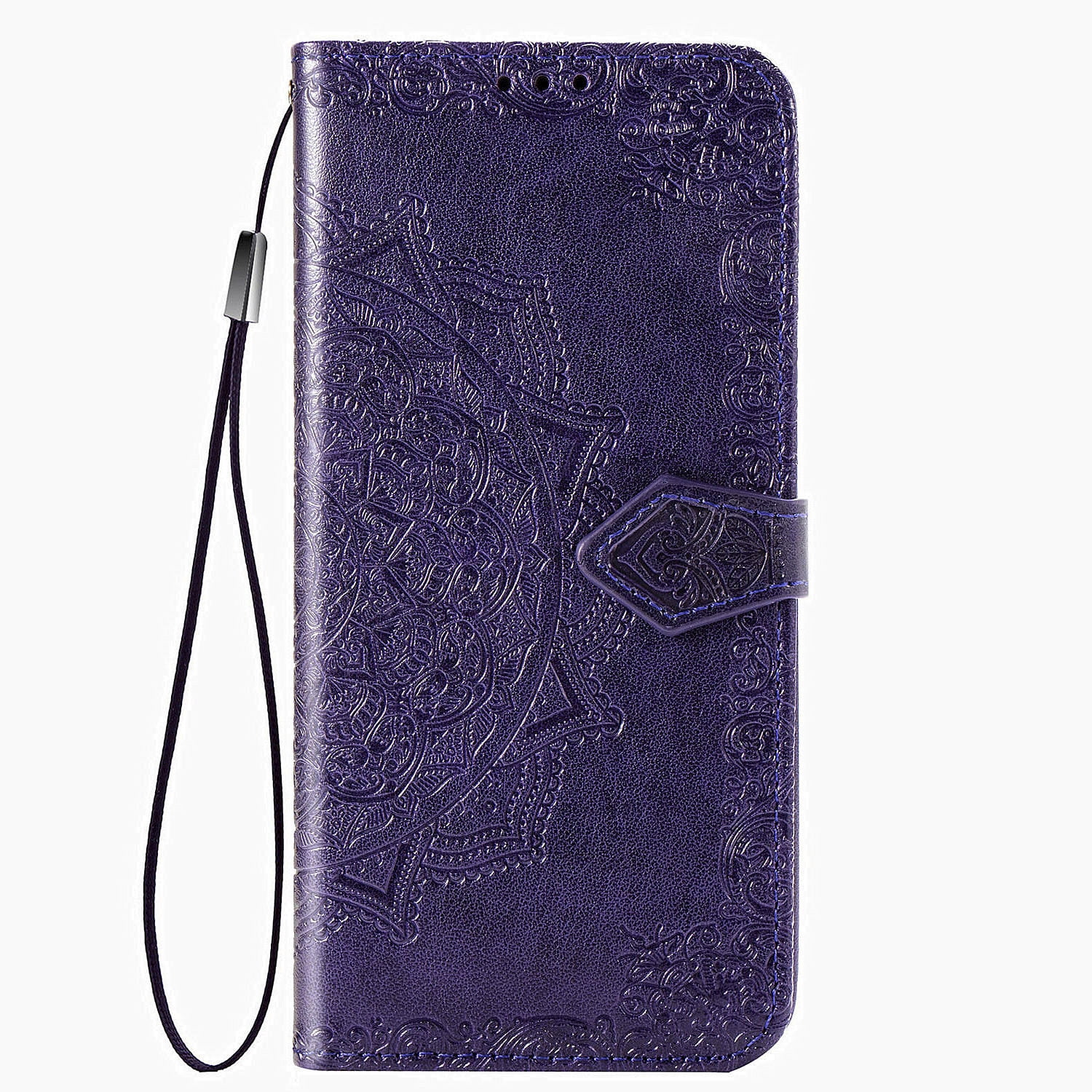 Allytech LG Velvet Wallet Phone Case,Stylish Advanced Mandala Embossing ...